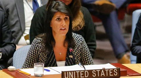 Nikki Haley Resigns As Us Ambassador To United Nations The Statesman