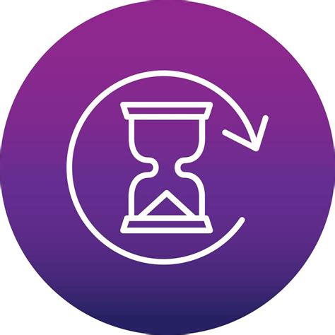 Sand Clock Vector Icon 15797076 Vector Art At Vecteezy