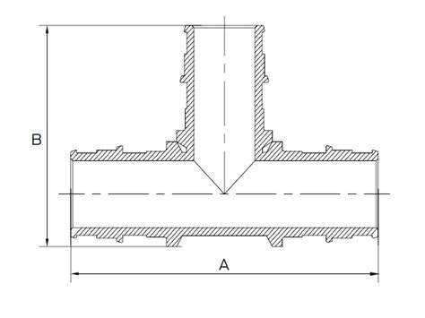 Brass Reducing Tee On Reliance Worldwide Corporation