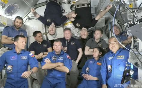古川さんら、iss到着 宇宙船のドッキング成功 写真5枚 国際ニュース：afpbb News