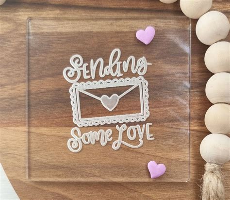 Valentines Fondant Embosser Stampdesigner Fondant Embosser Stamp