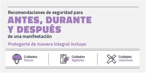 Recomendaciones De Seguridad Para Antes Durante Y Después De Una