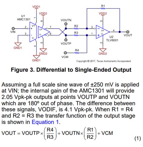 AMC Equation For Single Ended Output Amplifiers Forum Amplifiers TI E E Support Forums