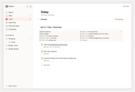 Use Calendar With Todoist