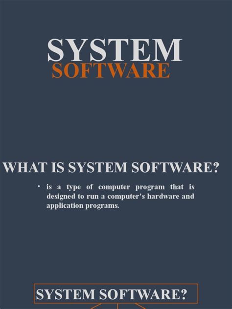 system software pdf