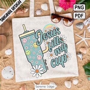 Jesus Fills My Cup PNG Psalm 23 5 PNG Faith Christian Religious