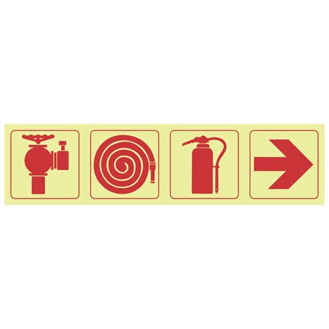 F3 Sabs Fire Hydrant Fire Hose Reel Fire Extinguisher Arrow Right