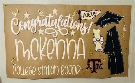 Hand Painted Banner Custom Event Decor Personalized Party Banner