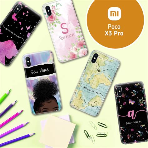 Capa Capinha Xiaomi Poco X3 Pro Personalizada Com Seu Nome Shopee