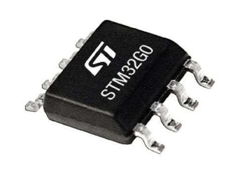 Stmicro Launches The First 8 Pin Stm32 Microcontrollers Cnx Software