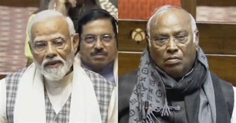 Pm Modi राज्यसभा में मल्लिकार्जुन खड़गे पर Pm मोदी का तंज कहा 400