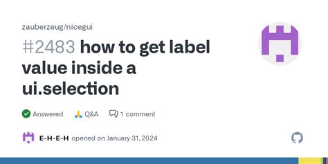 How To Get Label Value Inside A Lection · Zauberzeug Nicegui