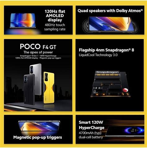 Xiaomi Poco F Gt G Smartphone Flat Amoled Dot Hz Display Gb Ram Gb Storage