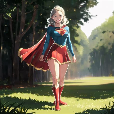 Ideogram Test Supergirl Forest Clearing 11 By Elodtrebor On Deviantart