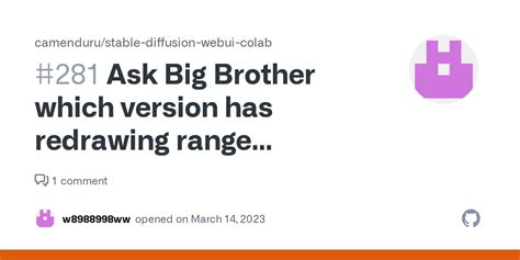 Ask Big Brother Which Version Has Redrawing Range Function Please Tell