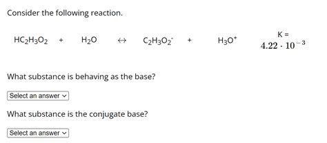Consider The Following Reaction What Substance I Solvely