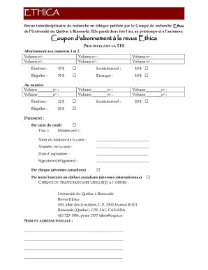Remplissable En Ligne NewsCentre De Recherche En Thique Universit De