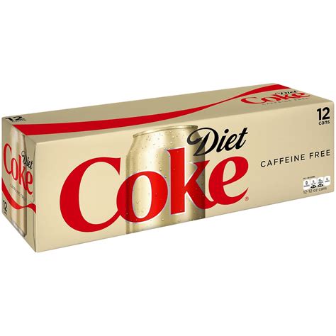 Caffeine Free Diet Coke 12 Fl Oz 12 Pack Soda Soft