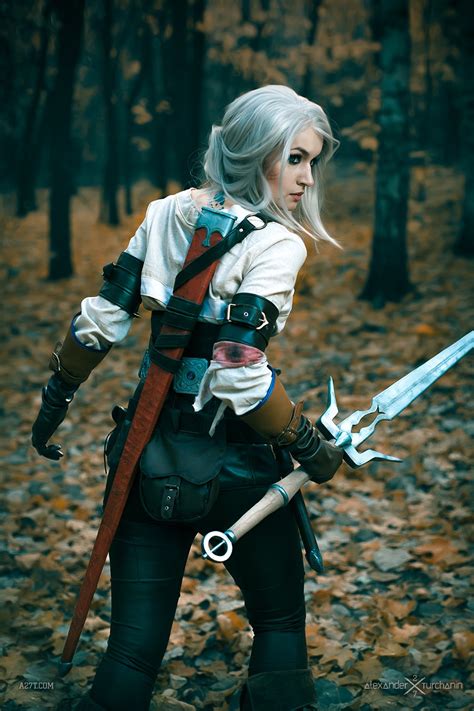 Ciri Witcher Cosplay Witcher Characters Witcher Cosplay