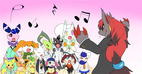 ぽけスク】 【ぽけスク】みんなでうたおう【文化祭】 あおさんさんのイラスト Pixiv
