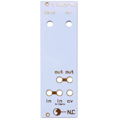 Timbre Buchla Waveshaper Pcb Nonlinear Circuits Modular Addict Synth Diy