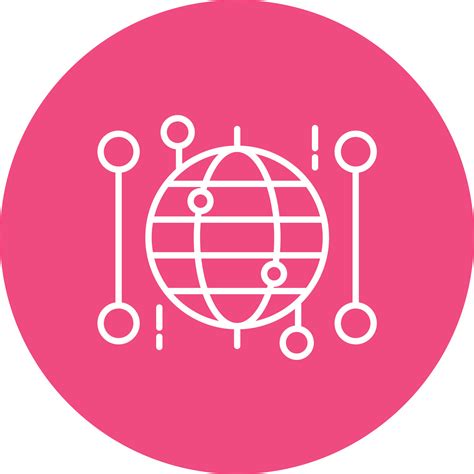 Big Data Line Circle Background Icon 17620496 Vector Art At Vecteezy
