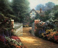 39 Thomas Kinkade Art Gardens Collection Ideas Thomas Kinkade Art