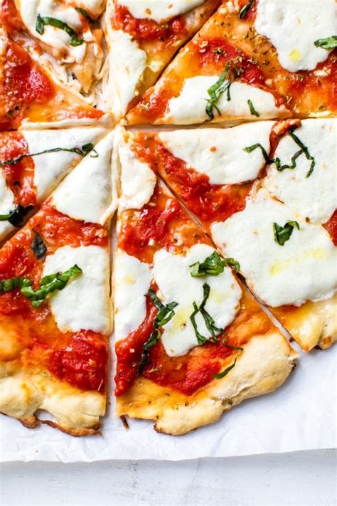 Margherita Pizza Eating Healthy Blog