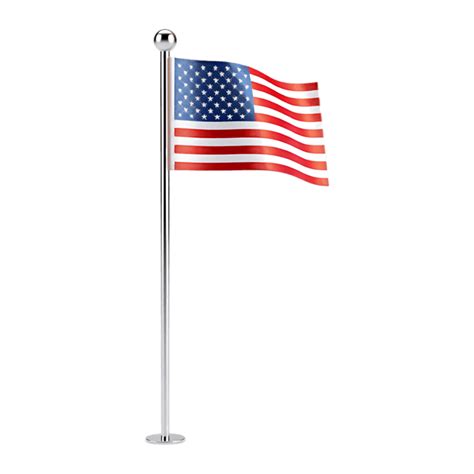 American Flag Pole Pngs For Free Download