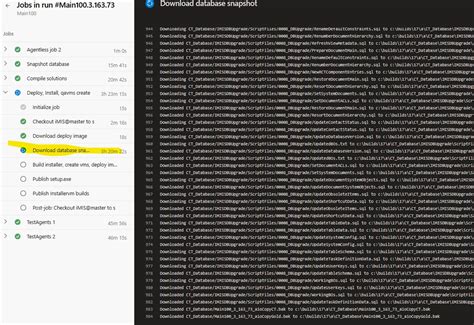 how to debug why a pipeline artifact download hangs until time out
