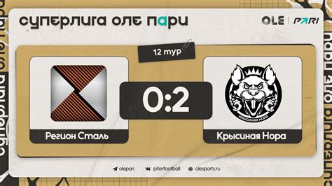 Регион Сталь - Крысиная Нора 0:2 | Обзор матча - YouTube