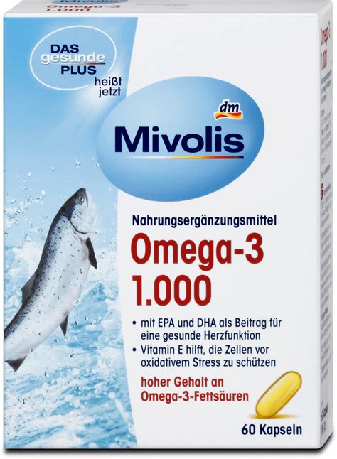 Mivolis Omega-3 1000mg, 60 capsules – My Dr. XM