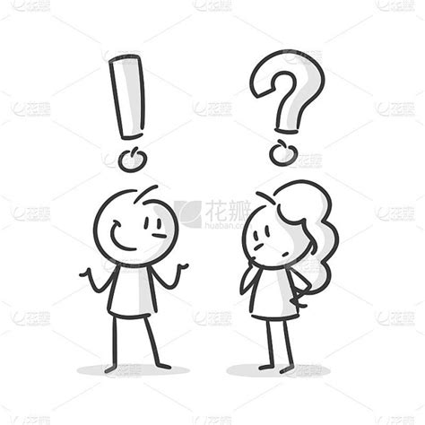 简笔画 说话说话比赛共同点交谈交流娱乐 不7
