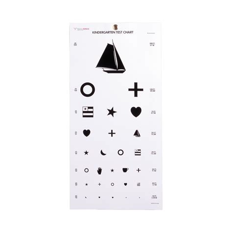 Preschool Eye Test Chart Mckesson 20 Foot Distance Acuity Test Medex
