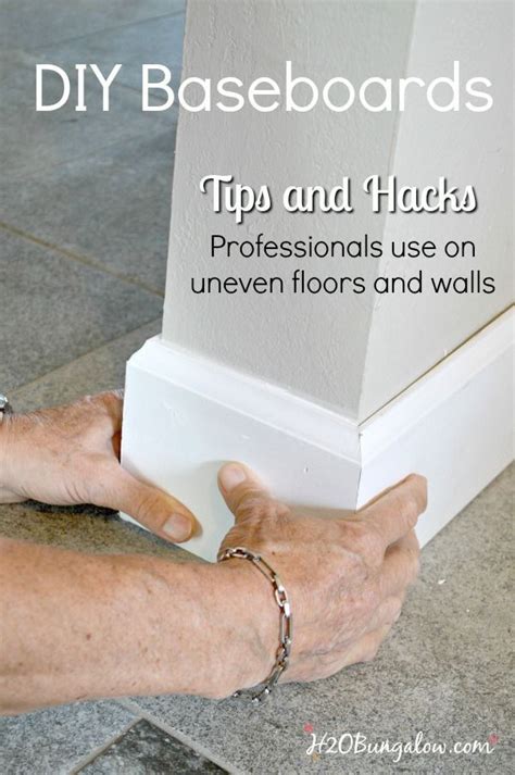 DIY Baseboard Tutorial Diy Baseboards Baseboards Home Improvement Projects
