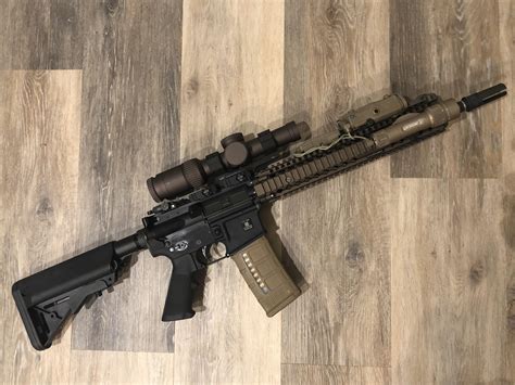 When Heavy Isnt Heavy Enough Colt Sopmod Block Ii W Vortex Razor Rar15