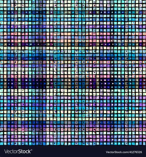 Geometric Abstract Pattern In Low Poly Style Vector Image