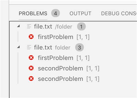 Duplicate Tree Element Ids In Problems Panel · Issue 76103 · Microsoftvscode · Github