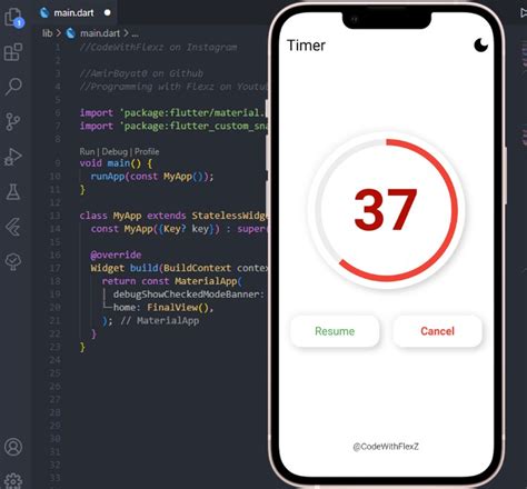 Simple Timer App Using Getx In Flutter