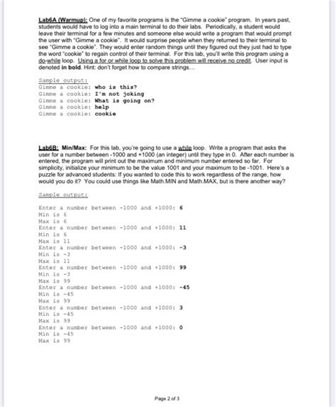 Solved CSE 1321L Programming And Problem Solving I Lab Lab Chegg