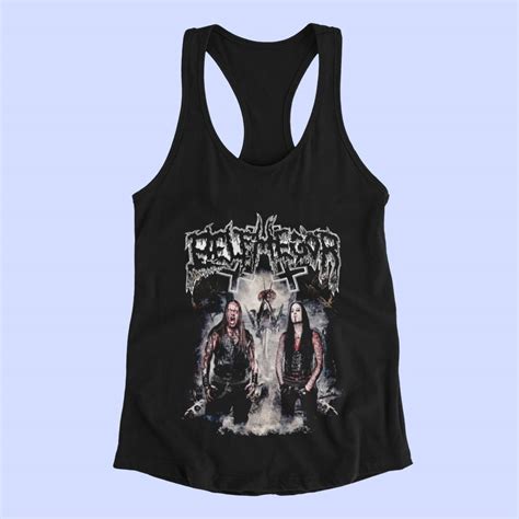 Belphegor Tank Top Belphegor Artwork Black Tank Top Shirt Black Metal