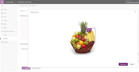 object recognition using the microsoft powerapps ai builder magnetism
