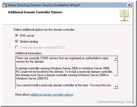 Introducing Your First Windows 2008 R2 Domain Controller Sharepoint