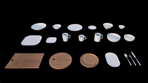 Destructible Dining Set Vertex Animation In Props Ue Marketplace