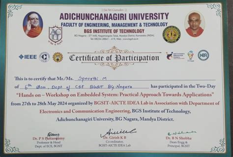 Spoorthi M On Linkedin Embeddedsystemandiot Workshops Understanding