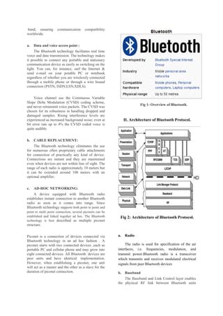 Protocols In Bluetooth PDF