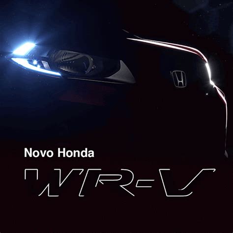Honda Wr V Imagem Dos Faróis é Divulgada Oficialmente