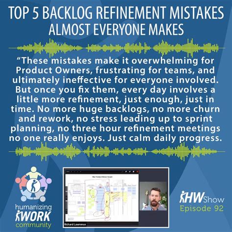 Humanizing Work On Linkedin Backlogrefinement Productowner