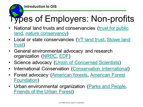 Introduction To Gis All Materials By Austin Troy © 2004 A Brief Guide
