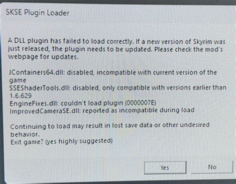 My Skyrim Keeps Crashing Is It Because Of One Of These Mods Rskyrim
